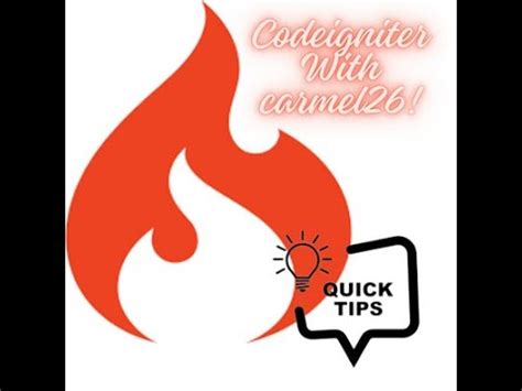 Introduction On Codeigniter Framework YouTube