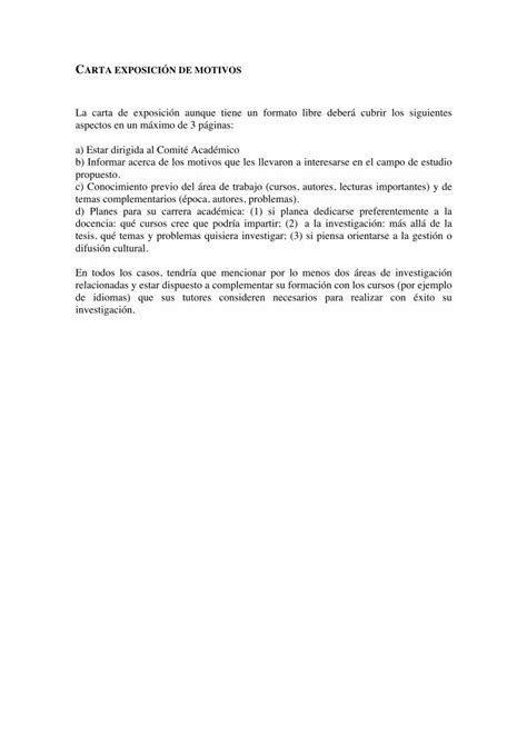 PDF Carta exposición de motivos PDF fileCARTA EXPOSICIÓN DE