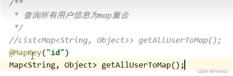 23、mybatis查询功能4（查询结果为一个map集合（多条数据）） mybatis结果集用一个map接收 csdn博客
