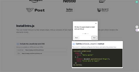 vue intro js 三方库实现新手引导 新手提示 vue新手引导插件 csdn博客