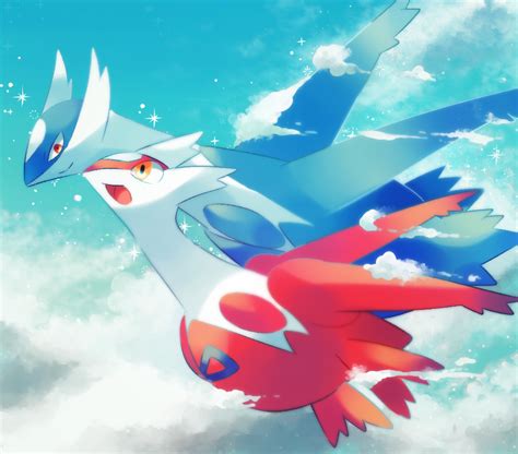 18099 Safe Artistzoroa553 Fictional Species Latias Latios Legendary Pokémon Feral