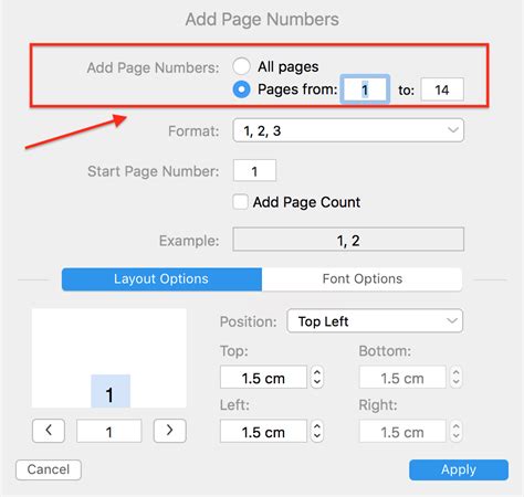 how to add page numbers to a pdf on mac pdf expert