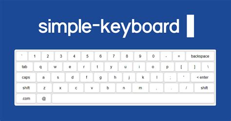 virtual keyboard · github topics · github