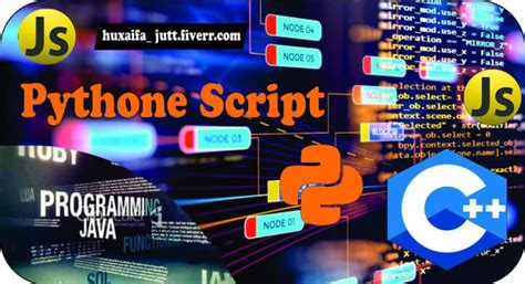 do cpp python and java programming by huxaifa jatt fiverr