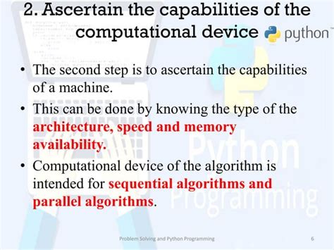 Algorithmic Problem Solving PPT