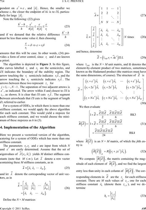 stepsize selection in explicit runge kutta methods for moderately stiff problems