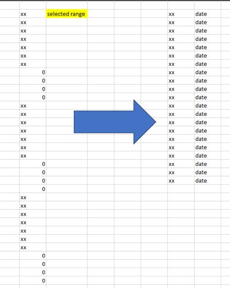 excel find last row in column next to selected cell stack overflow
