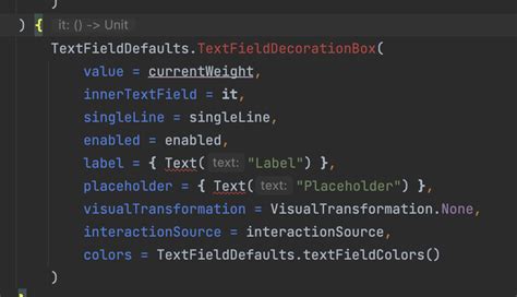 Android How To Change Border Color Of Textfield In Jetpack Compose
