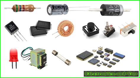 Electronic Components List With Images Jhbxe