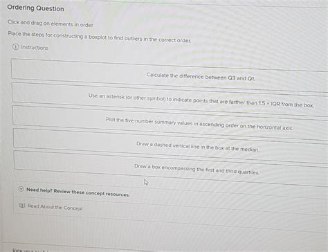 solved click and drag on elements in order place the steps