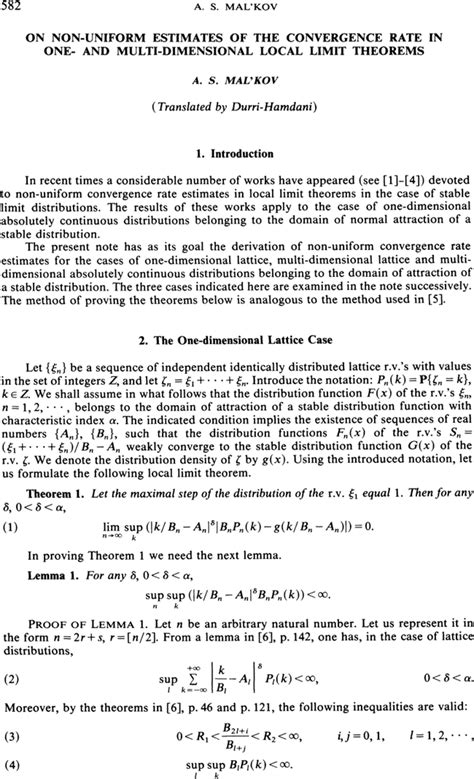 on non uniform estimates of the convergence rate in one and multi dimensional local limit