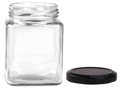 360 Pcs Honey Jars 180ml 250gm Hexagonal Jars Lack Lid
