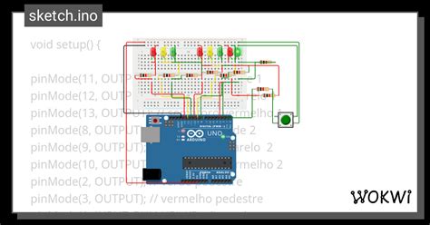 semáforo copy wokwi esp32 stm32 arduino simulator