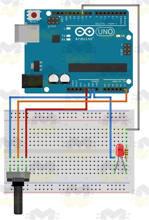 Como usar com Arduino Potenciômetro Linear 10K com Eixo Estriado BLOG MASTERWALKER SHOP