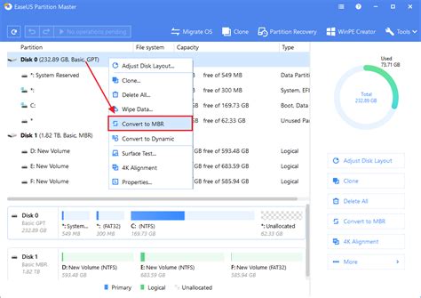 Convert GPT To MBR Without Data Loss With 3 GPT To MBR Converter EaseUS
