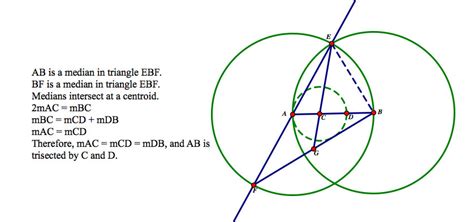 trisecting a line segment
