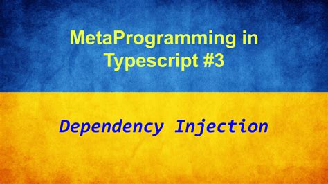 metaprogramming in typescript part dependency injection by daniel ostrovsky medium