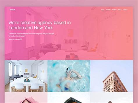 20 Best Free Responsive HTML CSS Portfolio Templates In 2024