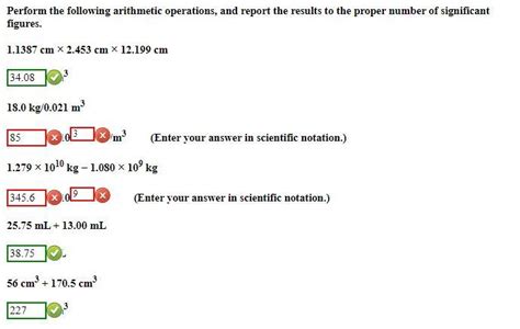 solved perform the following arithmetic operations and