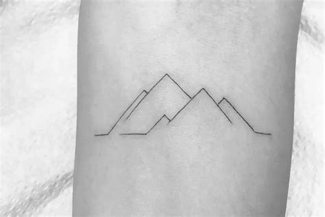 50 Minimalist Tattoo Ideas That Prove Less Is More Man Of Many Sport
