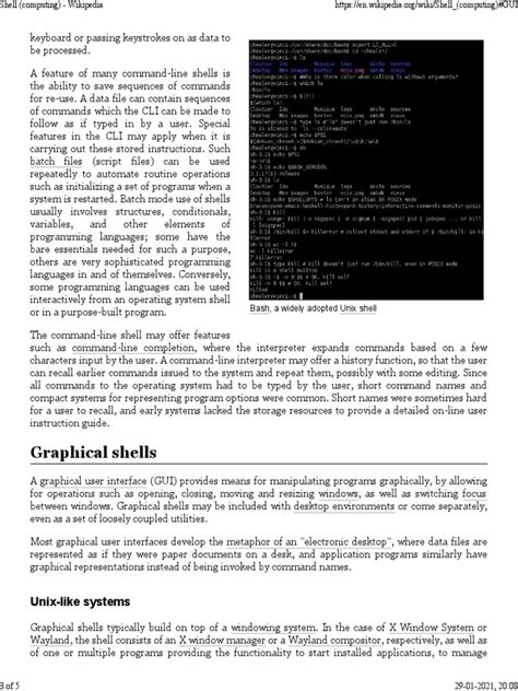 gui shells pdf shell computing command line interface