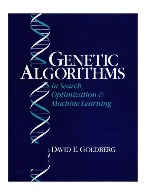 3 david e goldberg genetic algorithms pdf