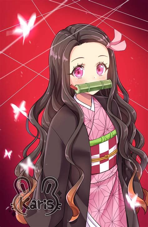 Nezuko Fanart By Karis Coba On Deviantart Anime Demon Anime Chibi