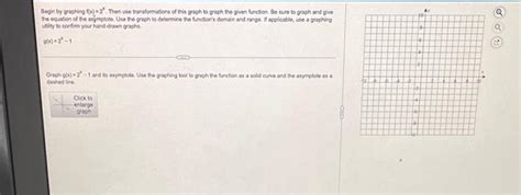 begin by graphing f x 2 then use transformations of
