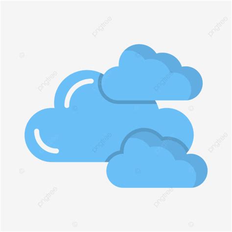 Clouds Flat Icon Vector Cloud Clouds Cloudy PNG And Vector With