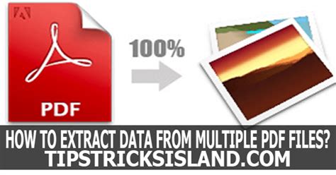 how to extract data and text from multiple pdf files at once an island for blogging tips tricks
