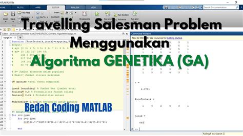 travelling salesman problem tsp menggunakan algoritma genetika genetic algorithm dengan