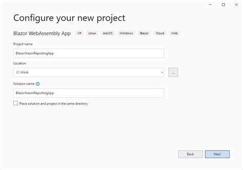 Create A Hosted Blazor WebAssembly Reporting Application Using