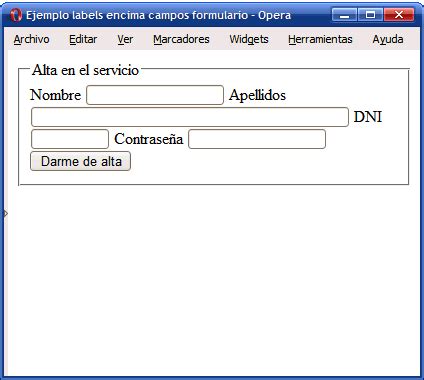 Formulário Html