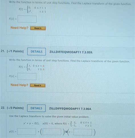 Solved Write The Function In Terms Of Unit Step Functions Chegg