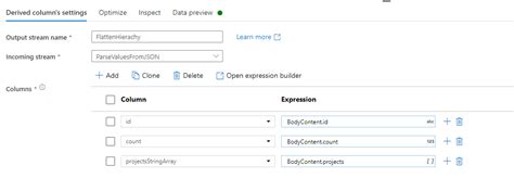 azure data flow parse nested list of objects from json string stack overflow