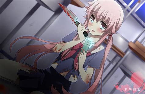 Anime Girls Gasai Yuno Mirai Nikki Yandere Wallpapers Hd Desktop And Mobile Backgrounds
