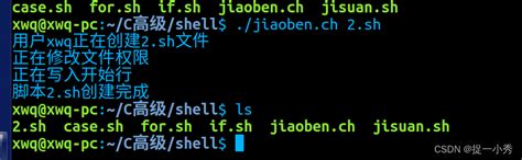 linux基础 shell脚本 csdn博客