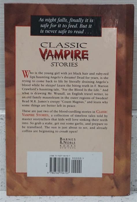 Classic Vampire Stories Timeless Tales To Sink Your Teeth Into Hardcover Horror Ebay
