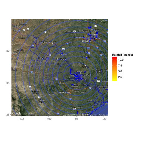Ggplot2 Filled Contour Plot With Rggplotggmap Stack Overflow