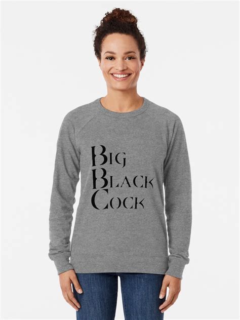 Big Black Cock Hotwife Cuckold Bbc Bull Beta Alpha Lightweight Sweatshirt By Bhv Creative
