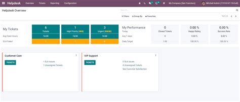 Odoo Helpdesk Module Odoo V Enterprise Edition Book