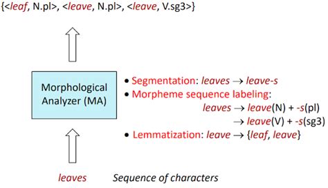 [자연어처리] 2 morphology and morphological parsing