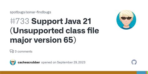 Support Java 21 Unsupported Class File Major Version 65 Issue 733