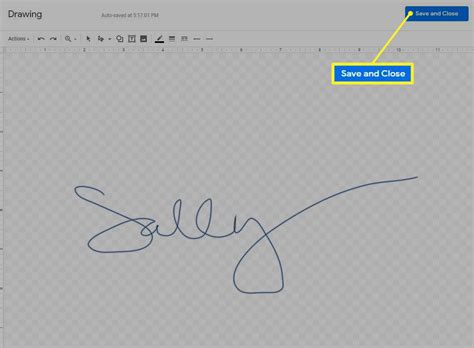 How To Insert A Signature In Google Docs