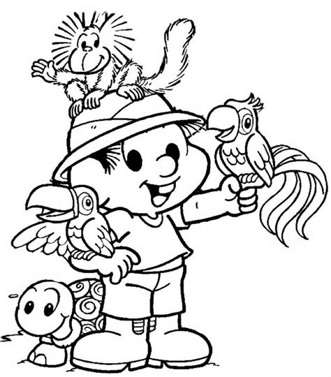 Desenhos Do Chico Bento Para Colorir E Imprimir