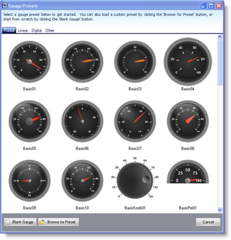 applying a preset infragistics windows forms™ help