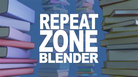 Procedural Stacks With The Repeat Zone Geometry Node In Blender YouTube