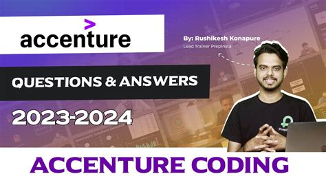 Accenture Coding Questions Answers Accenture Last Min Preparation