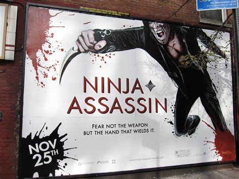 Ninja Assassin Poster