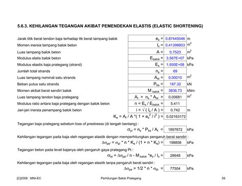 Perhitungan Balok Prategang Pci Girder Ppt